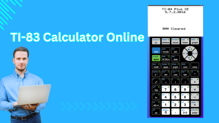 TI-83 Calculator Online - Ti84Calcpro
